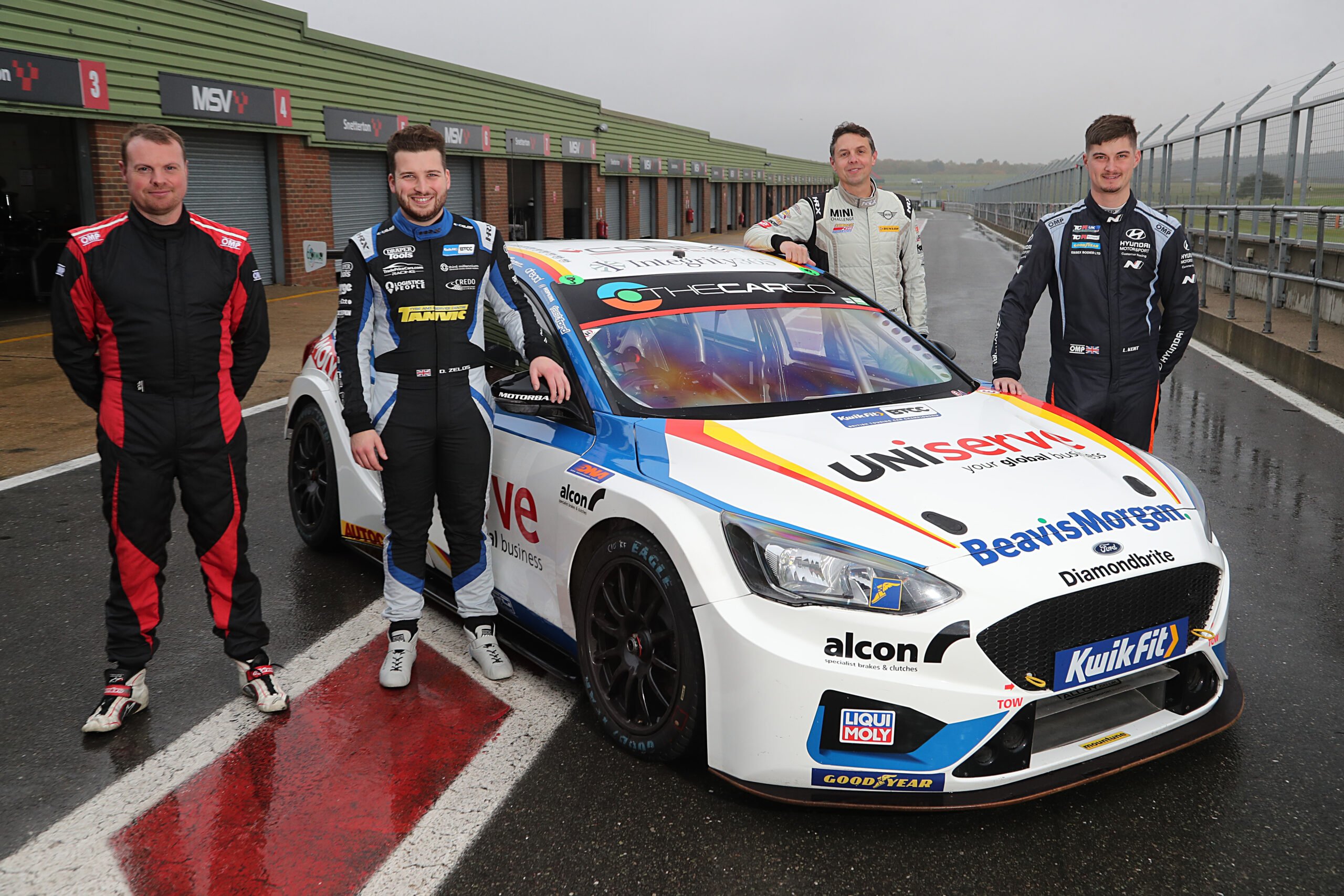 BTCC PRIZE TEST SEES GOODYEAR CHAMPIONS STAR AT SNETTERTON • BTCC
