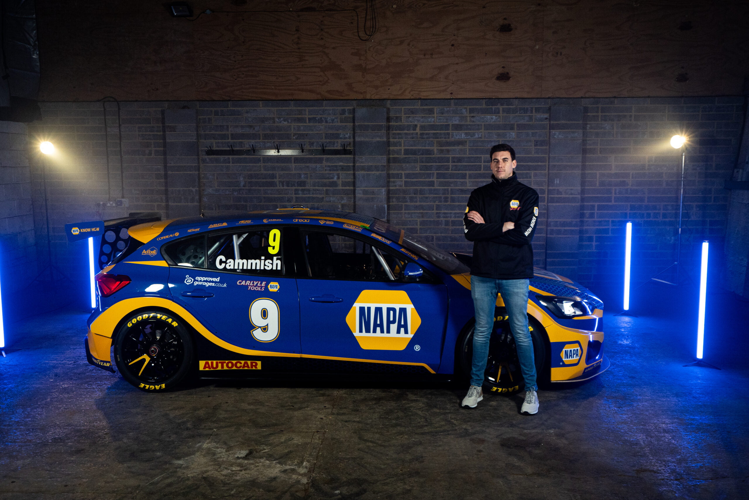Cammish & Sutton Reveal Scorching Hot Napa Racing UK Livery