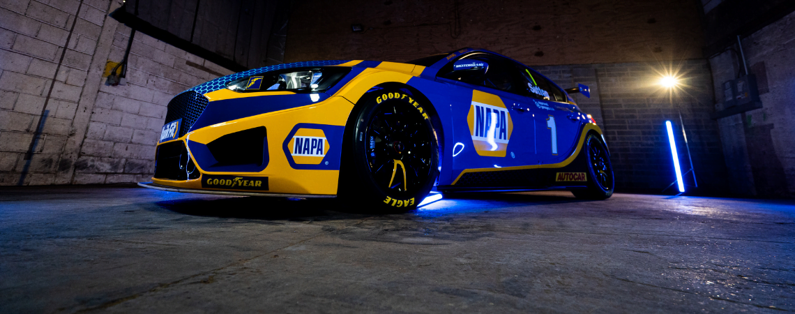 Cammish & Sutton Reveal Scorching Hot Napa Racing UK Livery