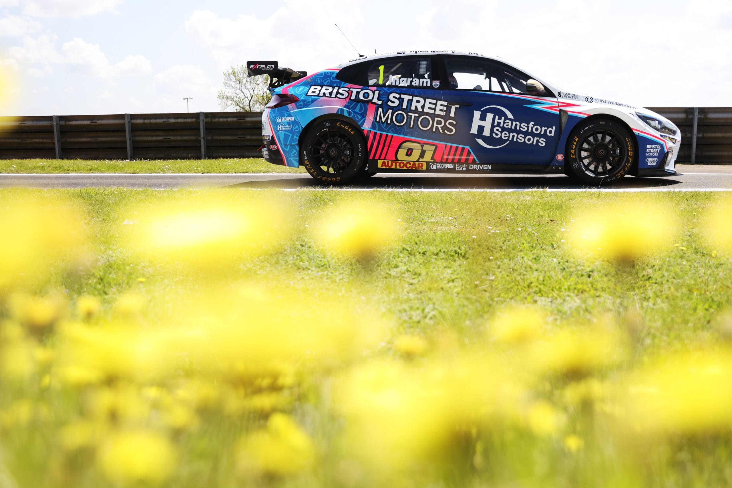 Goodyear Gains The Data At Snetterton Tyre Test • BTCC